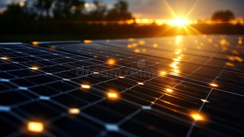 Numerous Dark Rectangular Photovoltaic Cells Stock Illustrations – 7 ...