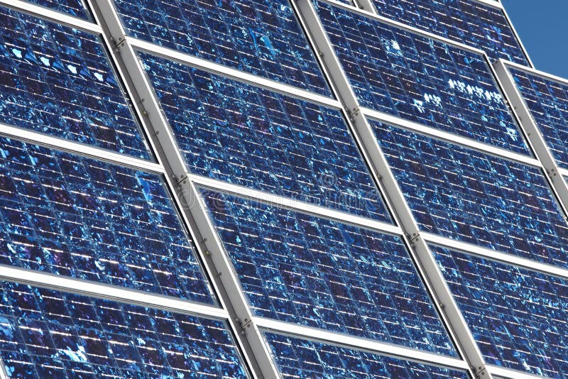 Stack Of New Solar Panel Ready For Installation Stock Photo - Image of ...