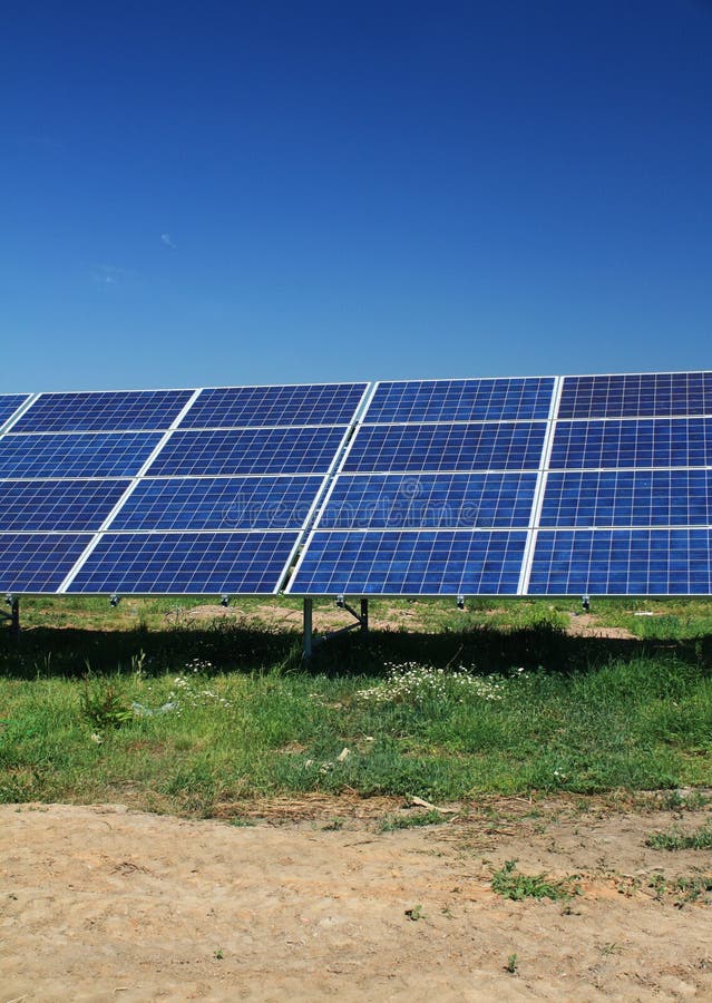 Solar panels sun energy stock photo. Image of photocell - 15089480