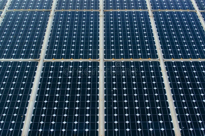 Solar panels surface stock image. Image of surface, modern - 80311967
