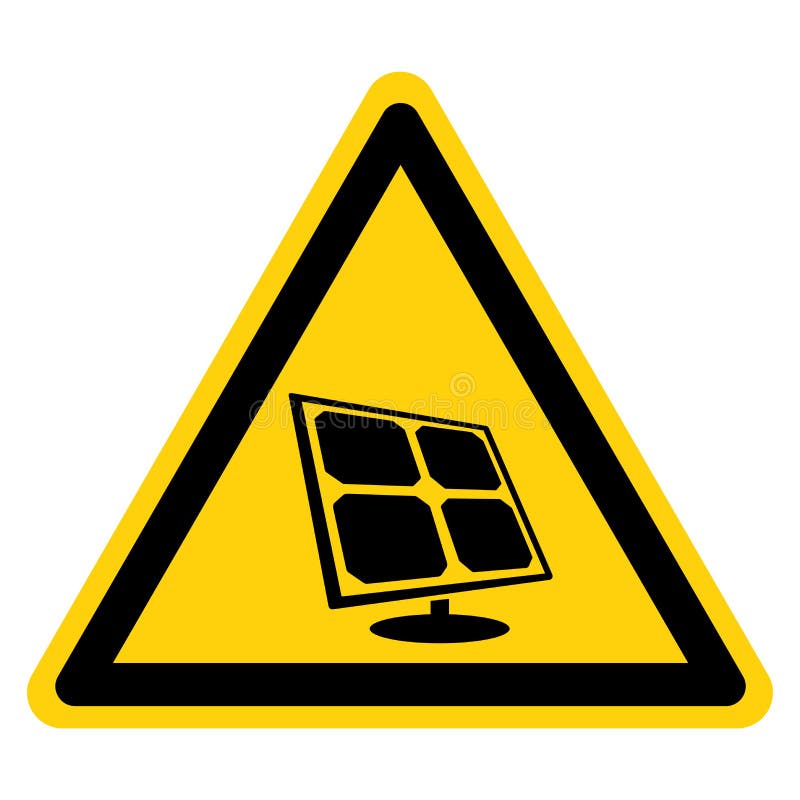 Solar Panels Symbol Sign,Vector Illustration, Isolate on White ...