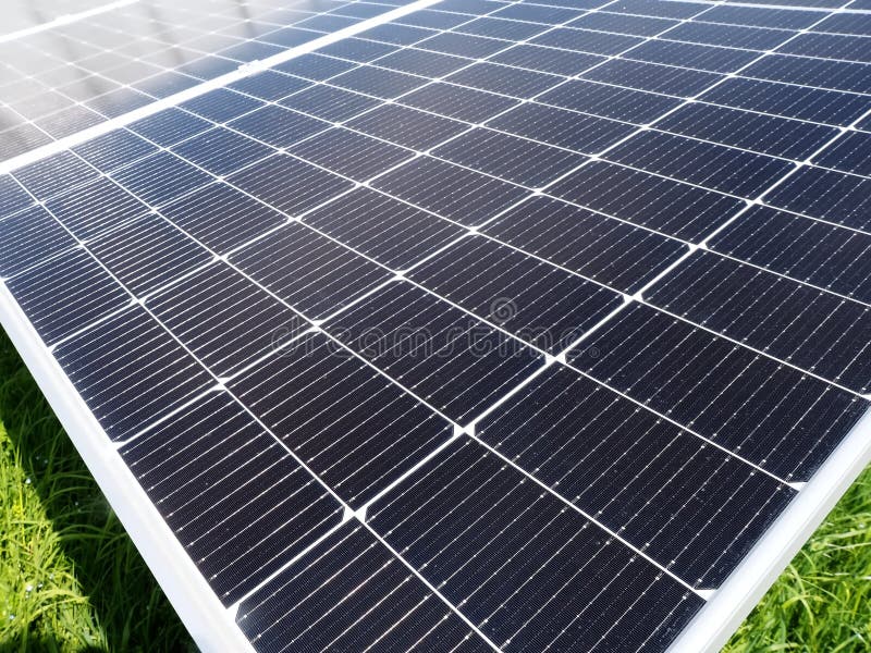 Solar Panels To Collect Solar Energy Stock Photo - Image of fuel ...