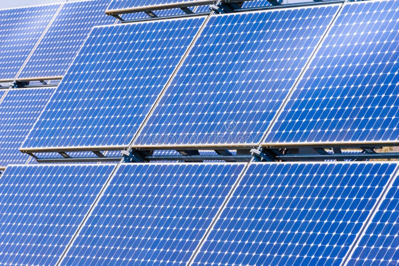 Solar panels stock photo. Image of private, economical - 53010280