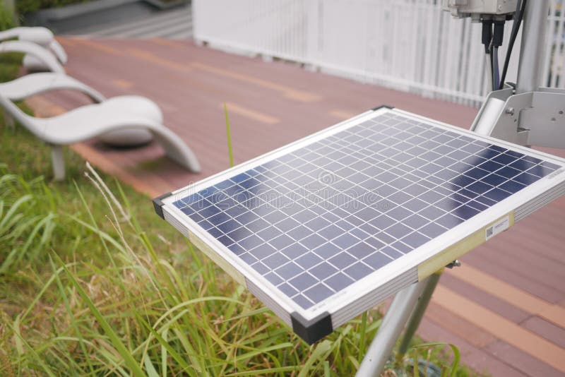 Solar Pannels on a Roof Top Stock Image - Image of electricity ...