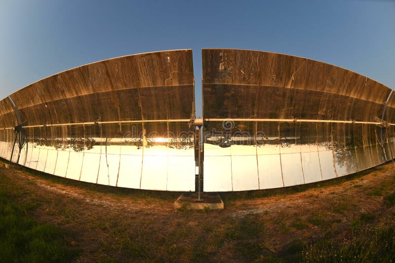 Solar Parabolic Troughs , Alternative Electricity Source is a Concept ...