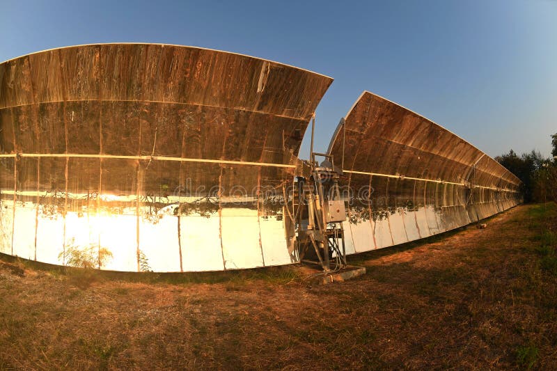 Solar Parabolic Troughs , Alternative Electricity Source is a Concept ...