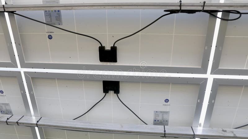 Back Panel of Powerful Servers Installed in the Rack of the Server Room ...