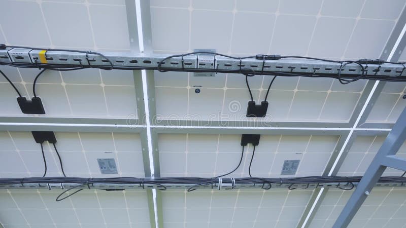 Solar Penel on the Back Side, Solar Panel Below Stock Video - Video of ...