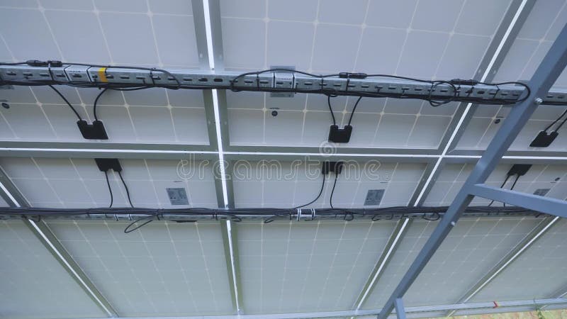 Solar Penel on the Back Side, Solar Panel Below Stock Video - Video of ...
