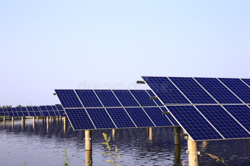 Solar Photovoltaic Panels and Solar Photovoltaic Power Generatio Stock ...