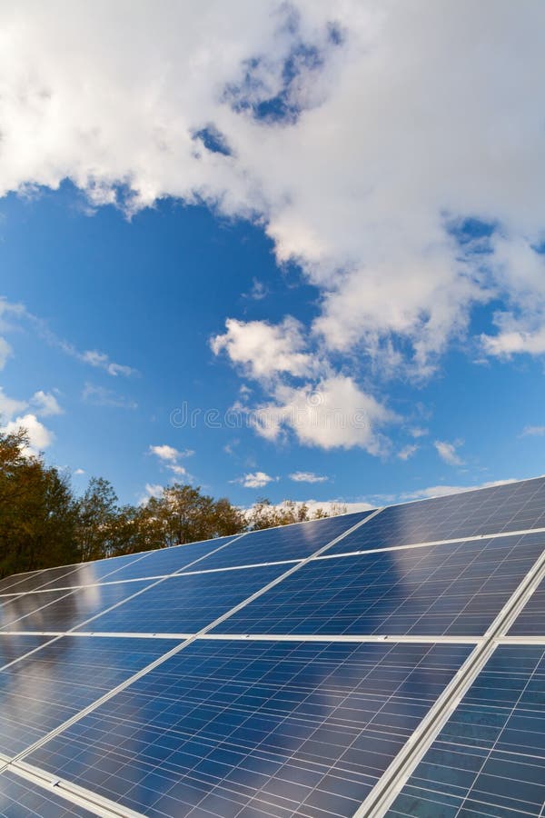 Solar photovoltaics panels stock photo. Image of daytime - 27375888