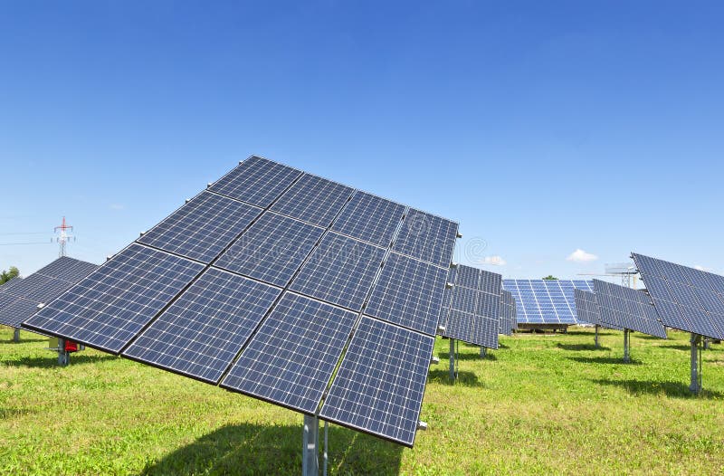 Solar plant stock image. Image of future, clean, green - 15250487