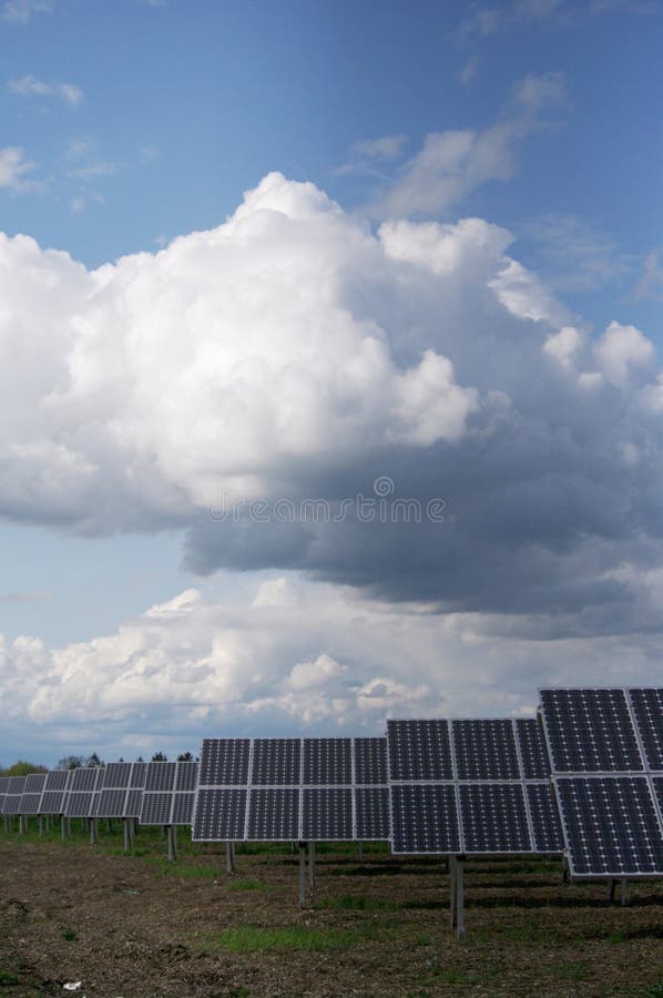 Solar plant stock image. Image of environment, collector - 7093837