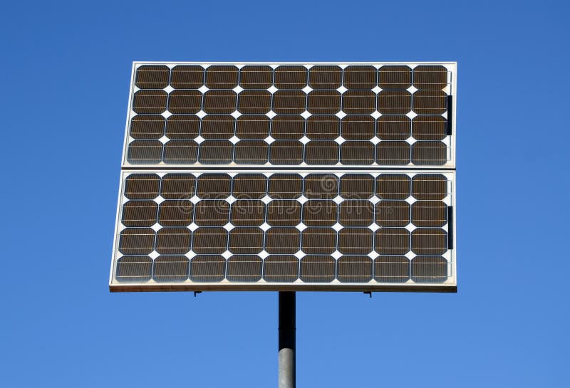 Solar plate stock image. Image of cell, electricity, heating - 32188817