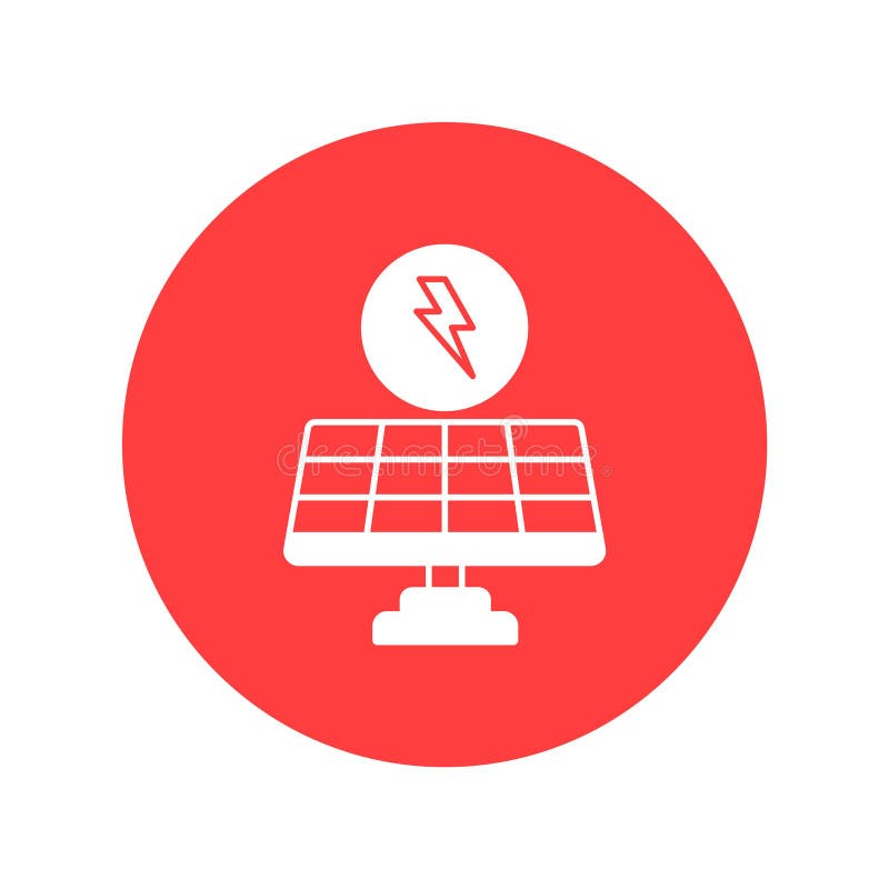 Solar Plate Vector Icon Which Can Easily Modify or Edit. Stock Vector ...