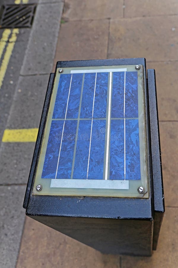 Solar Power Box stock photo. Image of solar, electric - 204721826