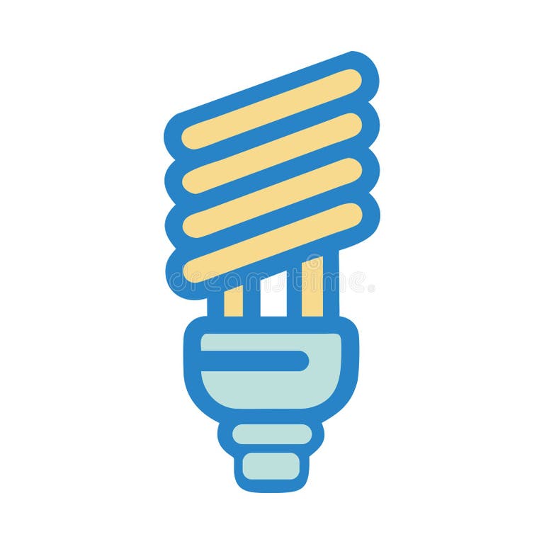 Solar Power Energy Efficient Light Bulb Stock Illustration ...