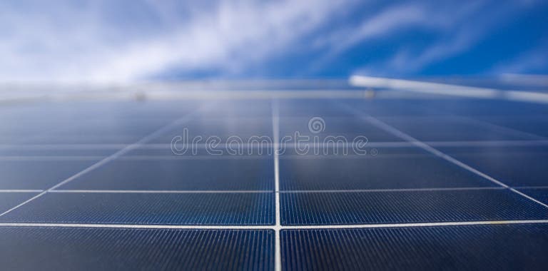 Solar Power. Solar Panel and Sun Energy. Electric from Sunlight. Energy ...