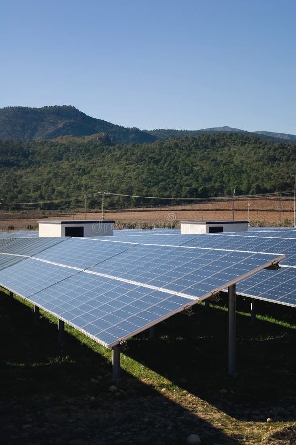 Solar Power Plant - Solar Energy Stock Image - Image of climate ...