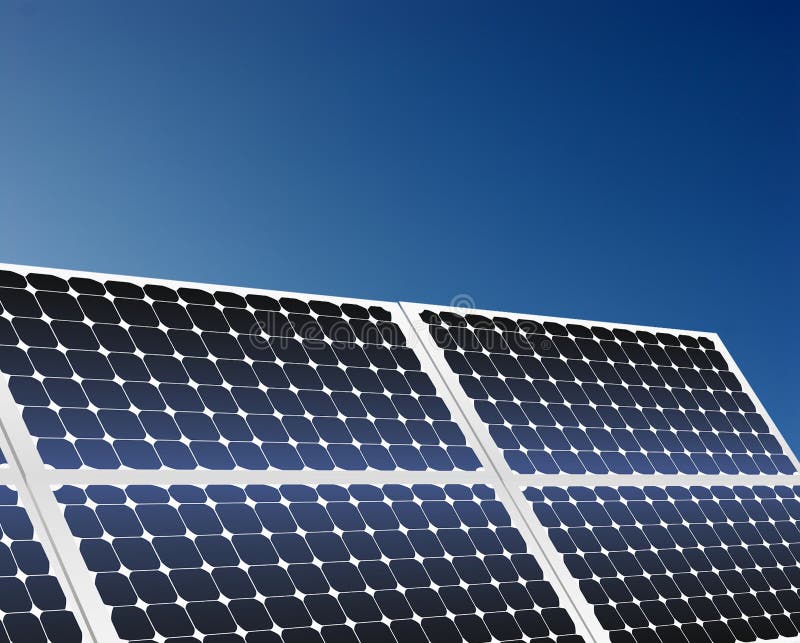 Solar power station stock photo. Image of solar, saving - 17178498