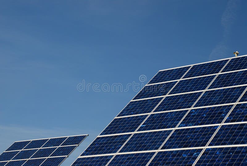 Solar power station stock photo. Image of bright, panel - 2216138