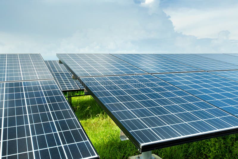 Solar power station stock image. Image of environmental - 22288119