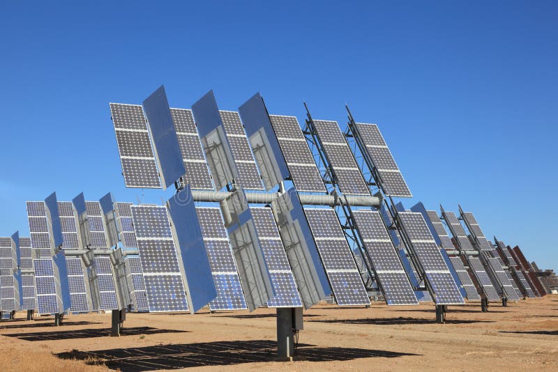 Solar Power Station stock image. Image of array, technology - 26393899