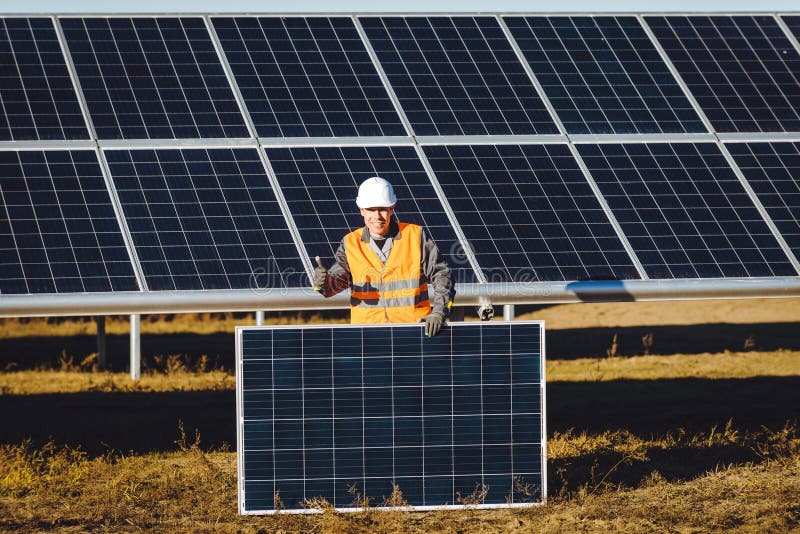 Solar power station stock image. Image of environment - 102372323