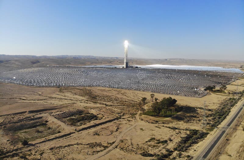 Solar power station stock photo. Image of solar, israel - 140055940
