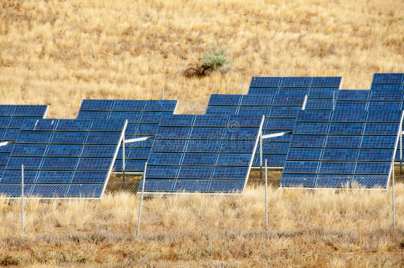 Solar Power Station stock image. Image of australia - 252071309