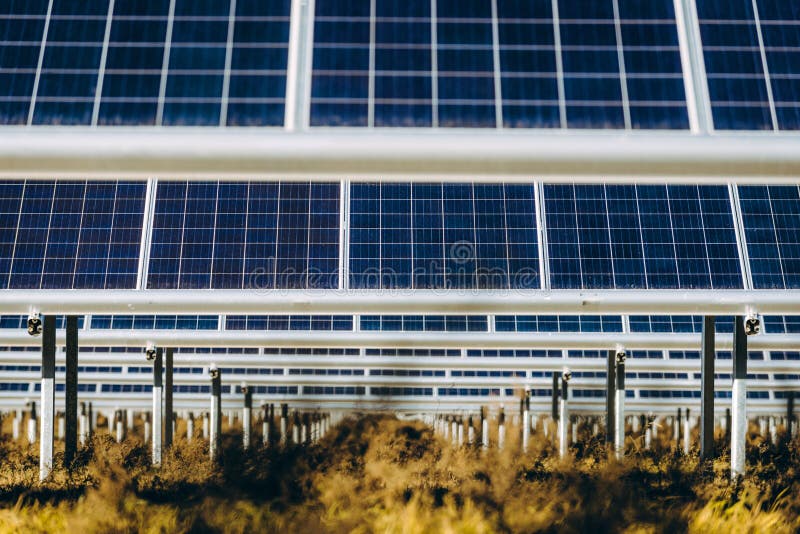 Solar power station stock photo. Image of ecology, modern - 102322772