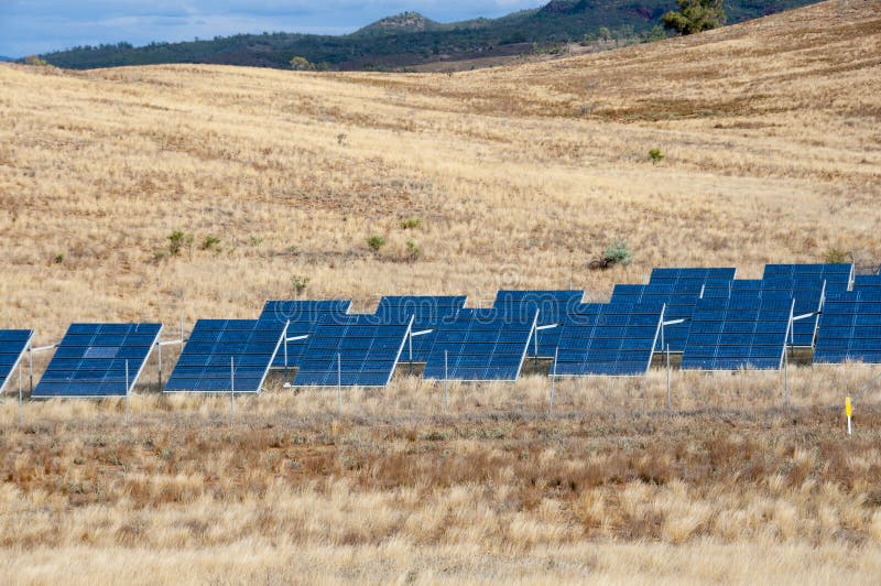 Solar Power Station stock image. Image of arid, wilpena - 272236623