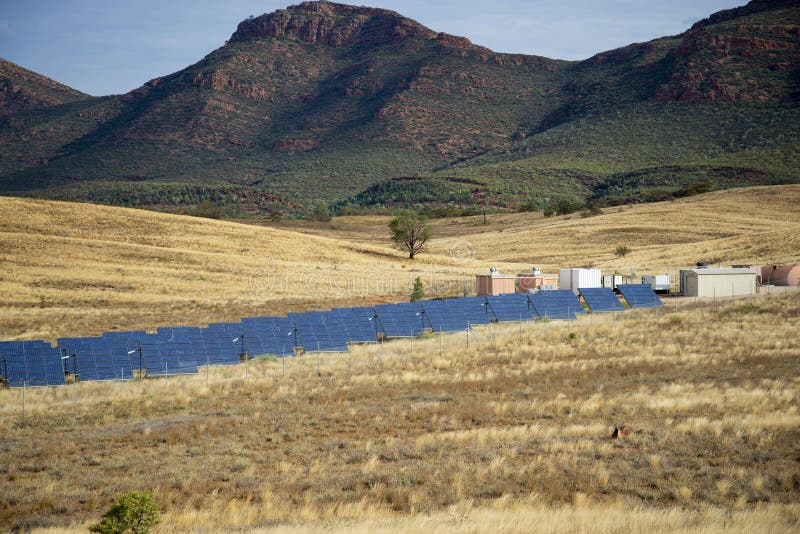 Solar Power Station stock image. Image of pound, electricity - 272236699