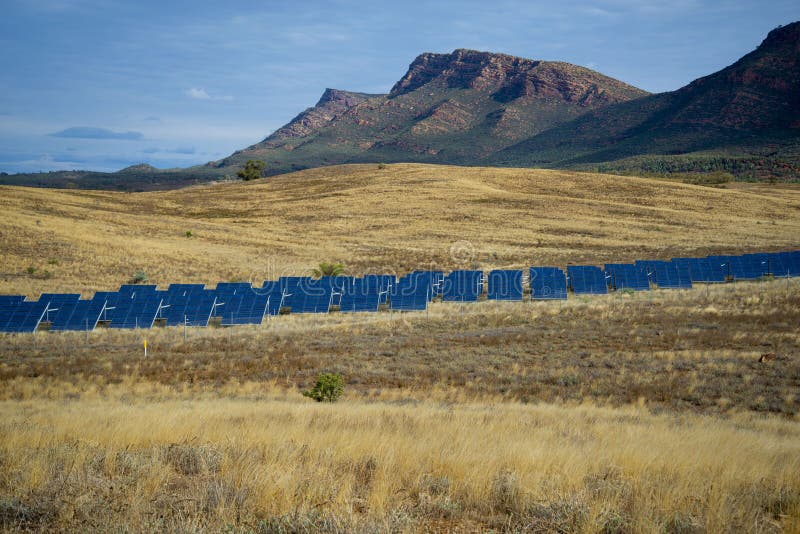Solar Power Station stock photo. Image of australia - 272236702