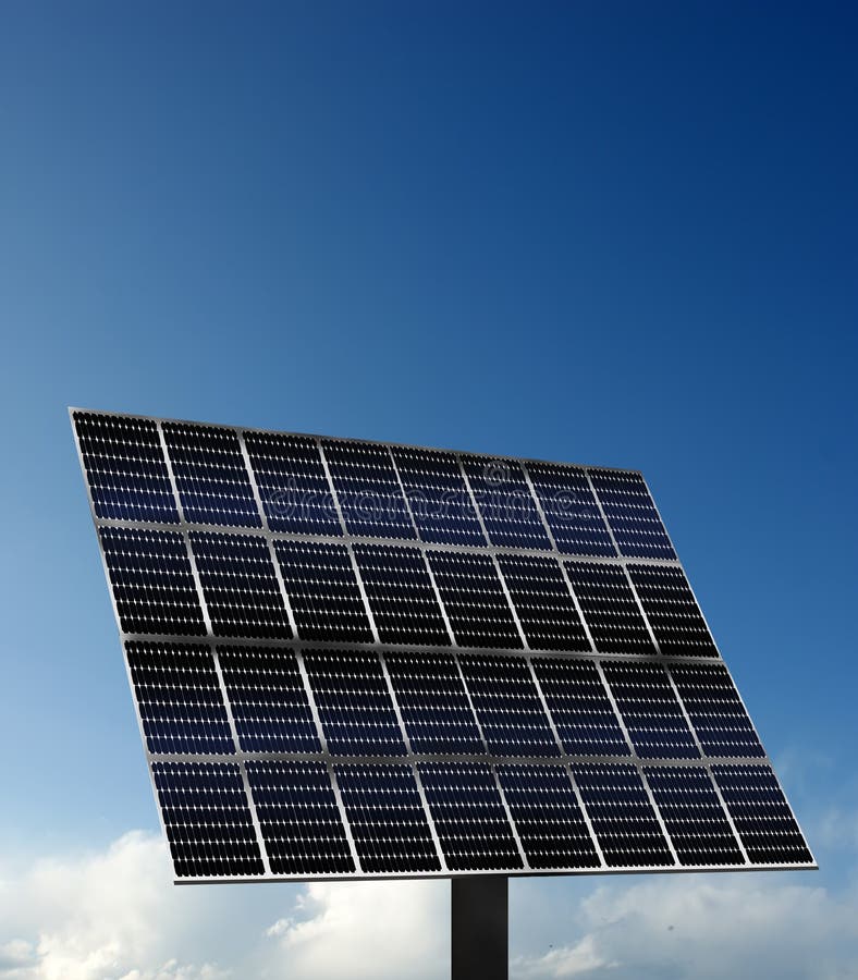 Solar power station stock photo. Image of solar, saving - 17178498
