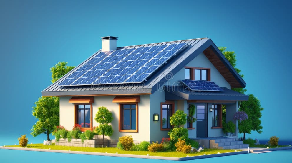 Solar Power System Overview Solar Panel, Inverter, and Battery Roles ...