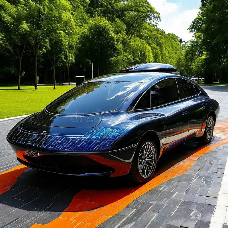 Solar powered car stock photo. Image of wheel, vehicle - 354472266