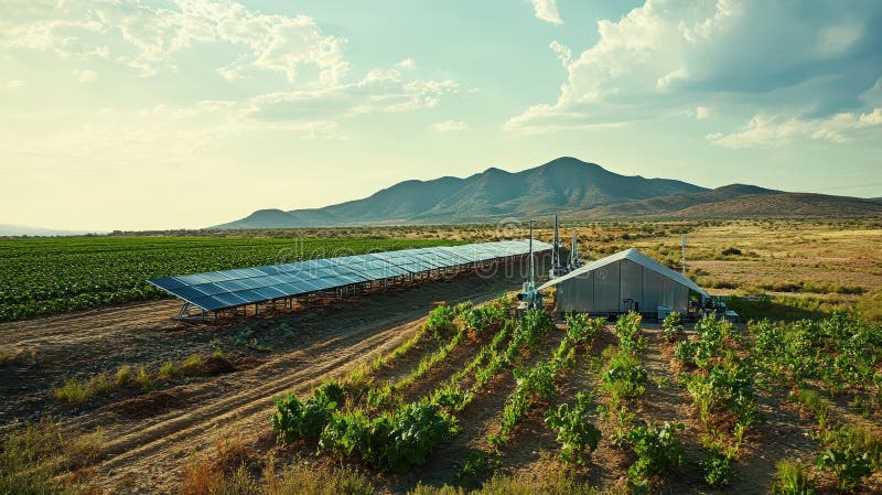 Solar Powered Irrigation System Stock Illustrations – 212 Solar Powered Irrigation System Stock ...