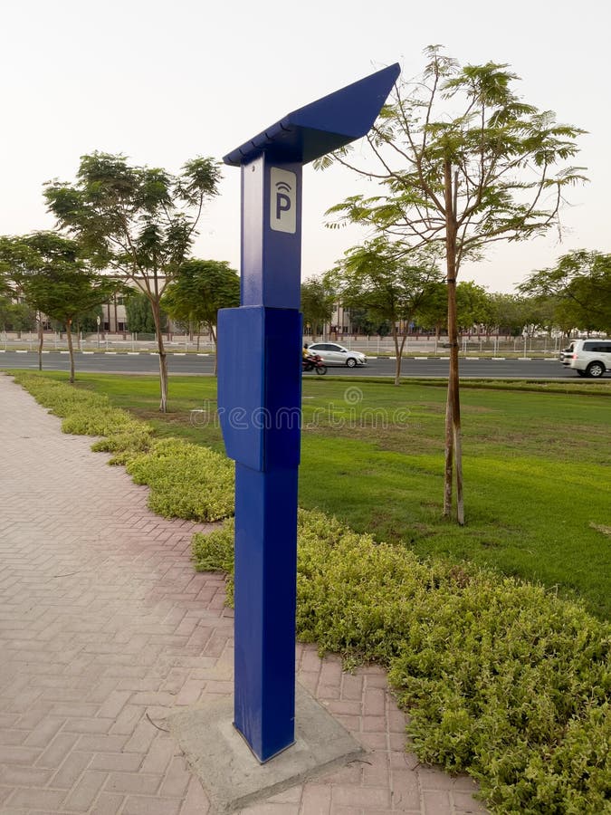 Solar Powered Parking Meter Stock Photo - Image of area, exterior ...