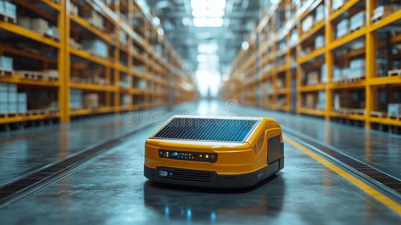 Solar-powered Robot Navigating a Warehouse for Energy Integration ...