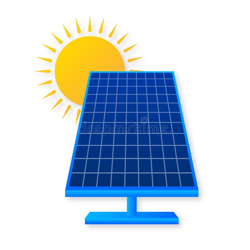Solar Energy Plant Clipart