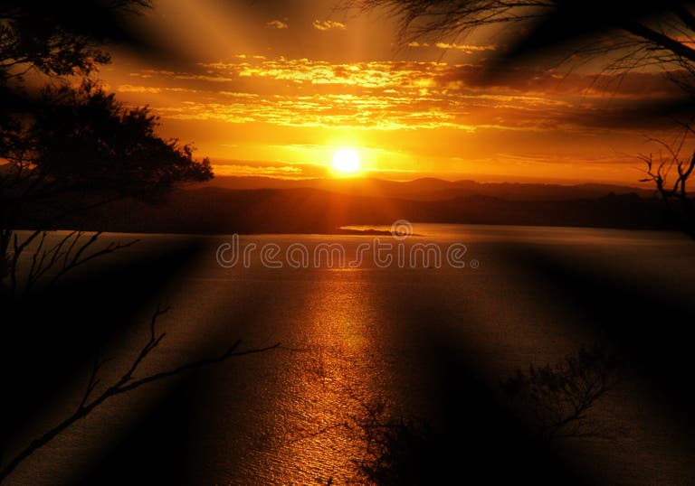 Solar rays stock photo. Image of relax, paradise, beauty - 1349680