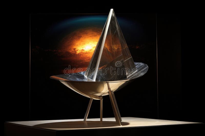 3d Model of Solar Sail Spacecraft in Space Stock Image - Image of ...