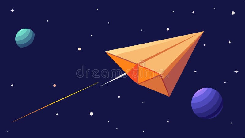 Solar Sail Spacecraft a Solar Sail Spacecraft with Expansive Glowing ...