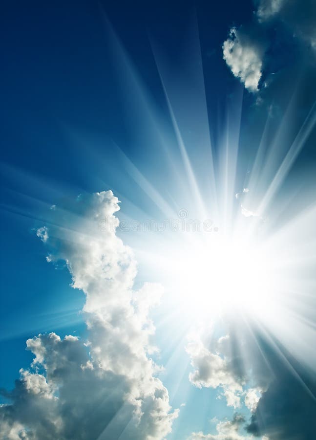 Solar sky stock image. Image of cumulus, change, nature - 12548319
