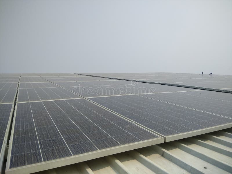 Solar-, Solarmodule Solarpv-Struktur, Stockbild - Bild von modul ...