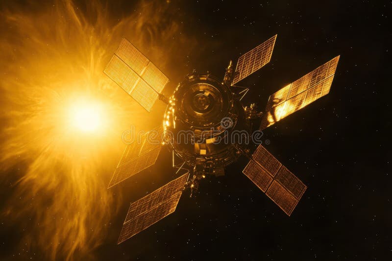 Solar Spacecraft Approaches the Sun during Its Mission To Study Solar ...