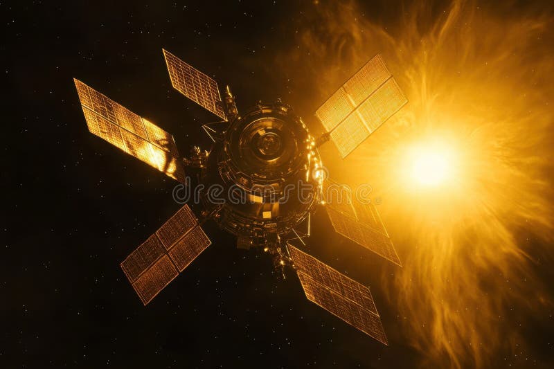 Solar Spacecraft Approaches the Sun during Its Mission To Study Solar ...