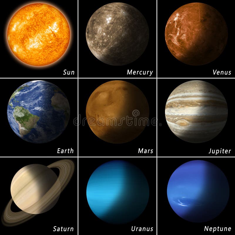 Names Of Planets And Stars