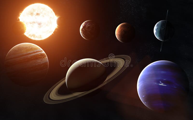 Desktop Solar System Model